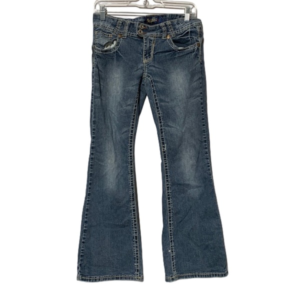 Vintage | Jeans | Y2k Angles Low Rise Flare Jeans | Poshmark